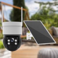 China 3MP 2.4GHz WiFi PIR Solar Security Camera for sale