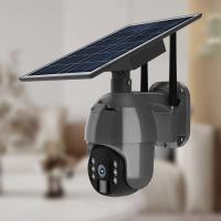 China 1080P LTE Cellular Security Camera 4G Solar PTZ Camera No WiFi for sale