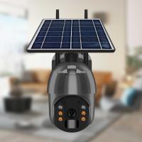 China Outdoor Solar Powered 2MP Security Camera 2.4Ghz WiFi 5dbi Antenna for sale