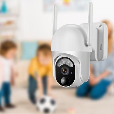 China Wireless 2K Solar WiFi Camera 128G Storage Audio Video Recording 6X Digital Zoom for sale