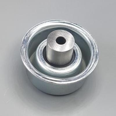 China Single Row Bearing Steel Clutch Bearing Tension Pulley for Heavy-Duty Applications for sale