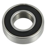 China ISO9001 Certified Deep Groove Ball Bearing with C3 Clearance and Black Sealing Ring for sale