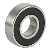 China ISO9001 Certified Deep Groove Ball Bearing with C3 Clearance and Black Sealing Ring for sale