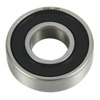 China ISO9001 Certified Deep Groove Ball Bearing with C3 Clearance and Black Sealing Ring for sale
