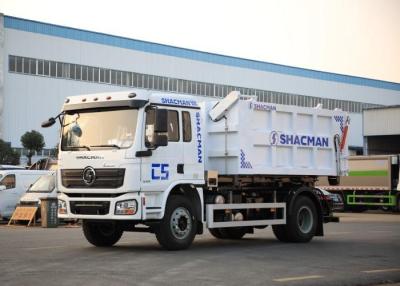 China Municipal Hooklift Garbage Truck SHACMAN L3000 4x2 Waste Skip Loader Truck for sale