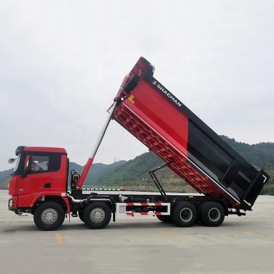 China SHACMAN F3000 8X4 Drive 400HP Manual Transmission Dump Truck Heavy Dumper Truck for Mining and Construction for sale