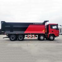 China New Diesel F3000 8x4 Dump Truck 400HP 12 Wheel Heavy Lorry Rear Camera for sale