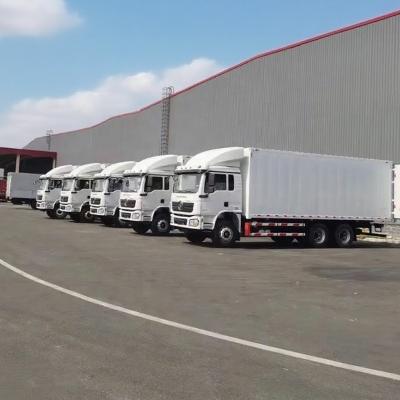 China Lhd Rhd Van Box Truck Heavy Duty 6X4 Drive Long Distance Transportation for sale