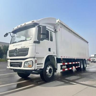 China 340Hp 6X4 Diesel Cargo Truck 250Kw 13T Hande Dual Stage Euro 2 Transportation Van for sale