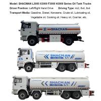 China F3000 8x4 380HP Large Capacity Oil Tanker Truck for Bulk Fuel Transport Distribution for sale