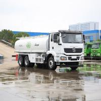 China 6x4 Drive 10 Wheel Fuel Truck 400HP Euro 2 SHACMAN H3000 Oil Tank Truck for sale