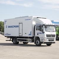 China Shacman L3000 Diesel Fuel Reefer Cargo Van Manual Transmission Refrigerator Truck for sale
