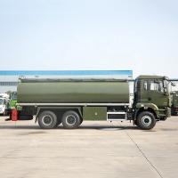 China 6x4 Heavy Duty Fuel Transportation Truck Carbon Steel Crude Oil Gasoline Tanker Vehicle for sale