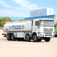 China 351 - 400hp Fuel Truck 20 30 Ton 8x4 Dump Diesel Fuel Euro 2 12 Wheeler Left Steering for sale