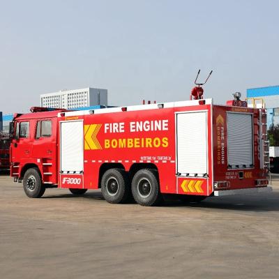 China Shacman F3000 6*4 Heavy Duty Fire Fighting Truck Diesel Fuel 12T Capacity Brand Aerial Fire Rescue Vehicle for sale