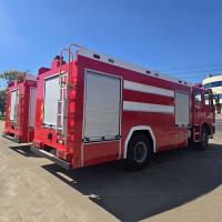 China Mine Ambulance Fire Truck Europe 3 Large Fire Extinguishing Vehicle Water Cannon for sale