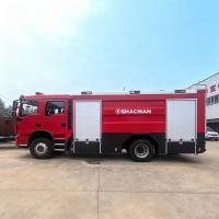 China SHACMAN 450Hp High-Strength Engine 6*4 Drive 50-meter Water Range Diesel Rescue Water Tank Foam Tank Intelligent Control System for sale