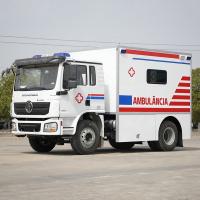 China SHACMAN Intensive Care Ambulance Car ICU Negative Pressure Ambulance Medical Transfer Mobile Hospital Cabin Truck for sale
