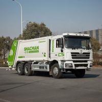 China Shacman 6*4 340Hp Euro 2 Compactor Garbage Truck Waste Supporting Garbage Transfer Truck for sale