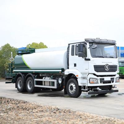 China Greening Dust Suppression Sprinkler Truck Diesel Manual Transmission SHACMAN Spray Truck for sale