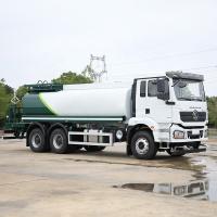 China Green Diesel Mobile Sprinkler Truck 20 Cubic Meter 6X4 20 Tons Road Water Tank Truck for sale