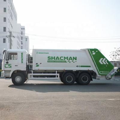 China Shacman F3000 4x2 6x4 Compactor Garbage Truck 300HP 340HP Diesel Fuel Dustbin Lorry for sale