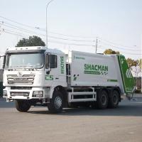 China SHACMAN Manual Compactor Garbage Truck Diesel Fuel Euro 2 20 Ton City Road Dust Bin Lorry for sale