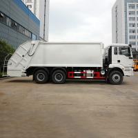 China Large Scale Garbage Refuse Collector Truck 6X4 Compressed Garbage Trucks for sale