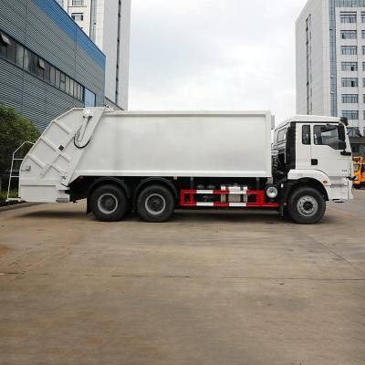 China Large Scale Garbage Refuse Collector Truck 6X4 Compressed Garbage Trucks for sale