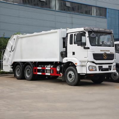 China Recycled Shacman Garbage Truck Diesel Waste Collection Vehicles Garbage Cleaner Truck for sale