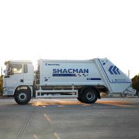 China 16CM3 Compactor Garbage Truck Euro 2 Diesel Waste Collector Truck Garbage Bin Cleaning Truck for sale