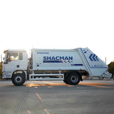 China 16CM3 Compactor Garbage Truck Euro 2 Diesel Waste Collector Truck Garbage Bin Cleaning Truck for sale