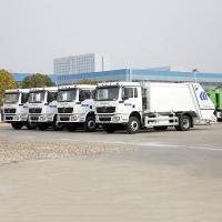 China 4x2 12 14cbm 10 Tons Arm Roll Container Garbage Bin Swing Arm Skip Loader Garbage Truck for sale