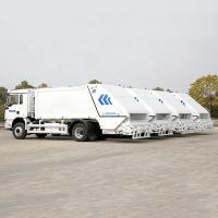 China Rear Loader Garbage Truck 4x2 14CBM Waste Collection Vehicle Self Loading And Unloading Trash Trucks for sale