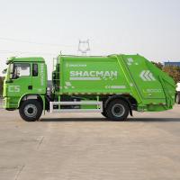 China Rear Loader Compactor Garbage Truck SHACMAN 4X2 Small Compression 10CBM for sale