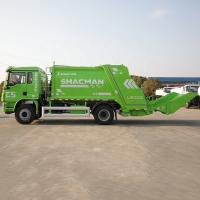 China 10 Ton Self Loading Dual Compartment Waste Sorting Vehicle Multi Functional Manual Garbage Truck 4x2 for sale