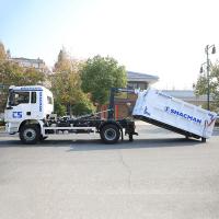 China Circulate Transportation Hooklift Garbage Truck 10000L Waste Compression Vehicle 16m3 20m3 for sale
