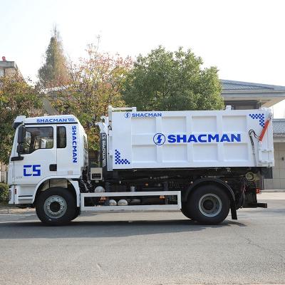 China Hydraulic Hooklift Detachable Garbage Truck 12m3 Compactor Rubbish Dump Truck 12Cbm for sale