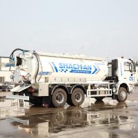 China High Quality New Condition 6x4 Manual Transmission Vacuum Sewage Suction Sucker Truck Septic Tank Sewer Cleaning for Sale for sale