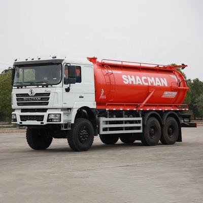 China SHACMAN F3000 Multi-Functional Sewer Cleaning Truck with High Pressure Flushing, Suction and Back Discharge for sale