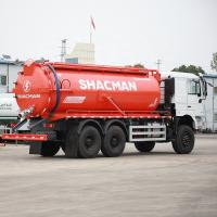China Heavy Duty Diesel Sewage Suction Truck Manual Transmission Sewage Vacuum Pump Truck for sale