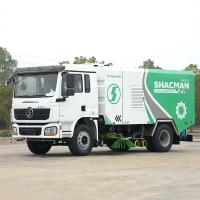 China Durable Small Truck Mounted Vacuum Road Sweeper Diesel Industrial Sweeping Washing Vehicle for sale