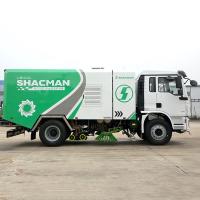 China Diesel Industrial Sweeper Truck 240HP 340HP 380HP Dust Free Road Cleaning Truck for sale