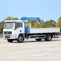 China 210Hp Wrecker Truck 5 Ton 6 Ton Hydraulic Knuckle Boom Crane Tow Loader Crane Truck for sale