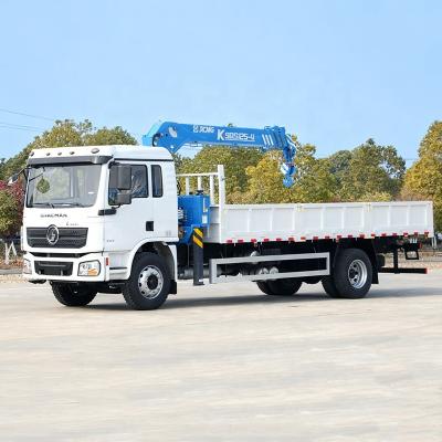 China 210Hp Wrecker Truck 5 Ton 6 Ton Hydraulic Knuckle Boom Crane Tow Loader Crane Truck for sale