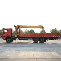 China Shacman F3000 6x4 Straight Boom Truck Crane 16 Tons 55 Tons 340Hp Diesel Fuel Truck for sale