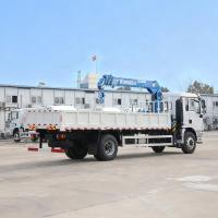 China Lifting Transportation4X2 4X4 Cargo Truck Loader Crane 3 Ton 5T Mini Tow Truck With Crane for sale