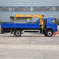 China Shacman Truck Mounted Cranes 4x2 Knuckle Boom Crane Small Mobile Tow Truck Cranes for sale