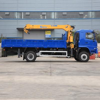 China Shacman Truck Mounted Cranes 4x2 Knuckle Boom Crane Small Mobile Tow Truck Cranes for sale