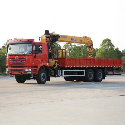China 15 Ton 16 Ton Construction Boom Truck Crane Dump Truck Hydraulic Straight Arm Crane for sale